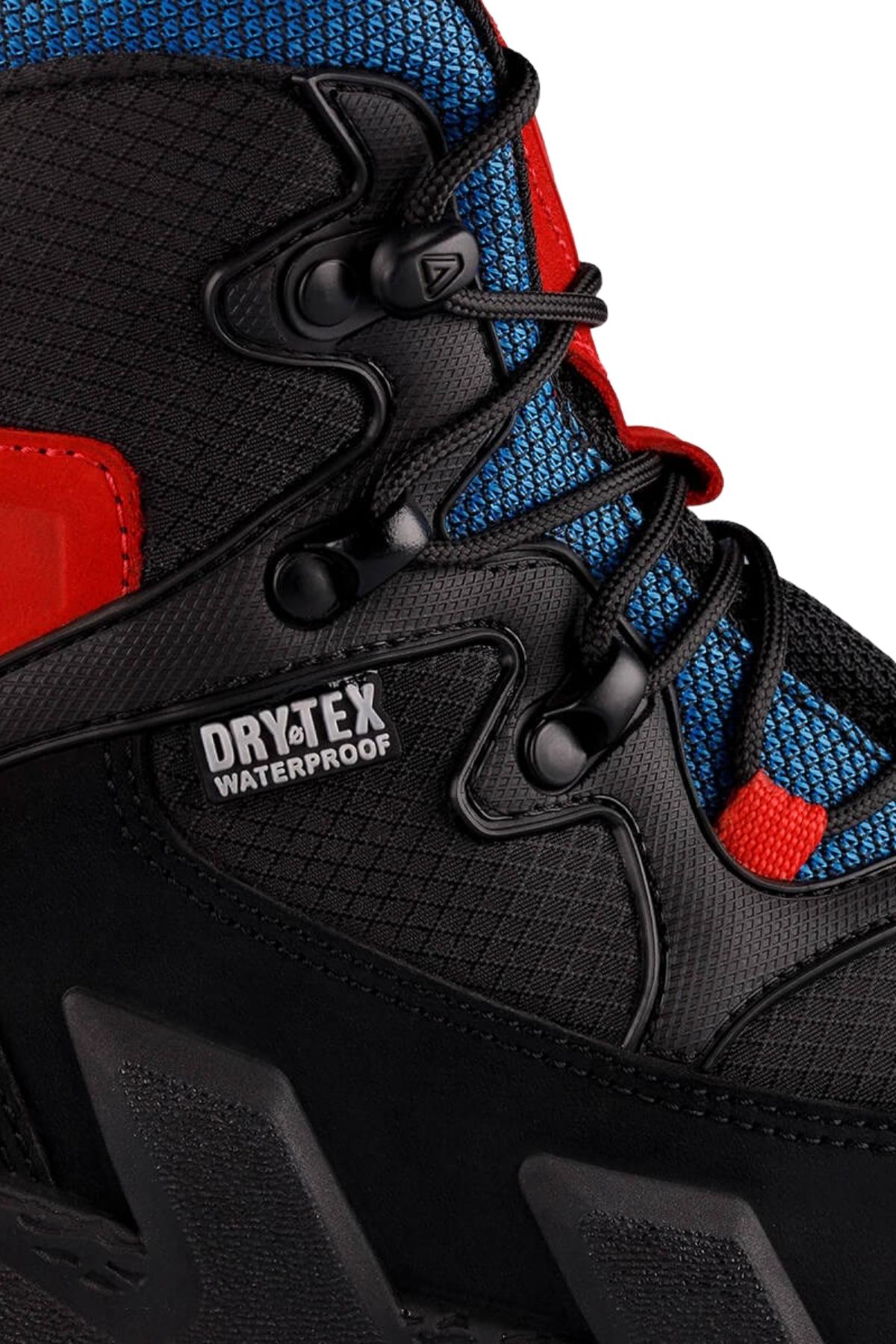 Vaneda Pro Mid Siyah-Kırmızı Nubuk Bot